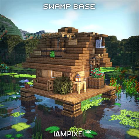 Image result for Minecraft Swamp Base