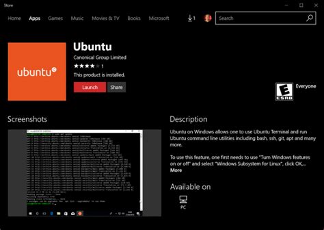 Image result for Microsoft Store Linux Ubuntu