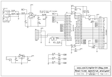Audio Spectrum Analyzer Circuit Diagram