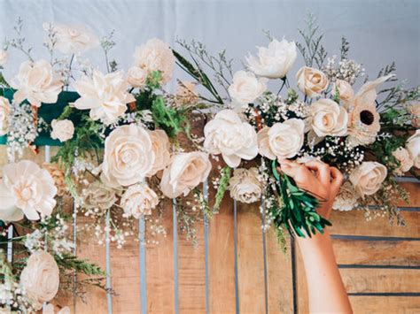 Image result for DIY Flower Photo Booth Backdrop