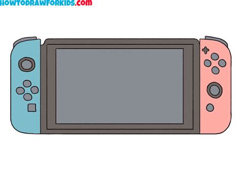 Image result for How to Draw a Nintendo Switch Pro Controller