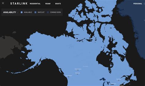 Image result for Starlink Internet Coverage Map