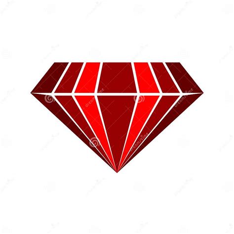 Ruby vector logo stock vector. Illustration of ruby - 129626085