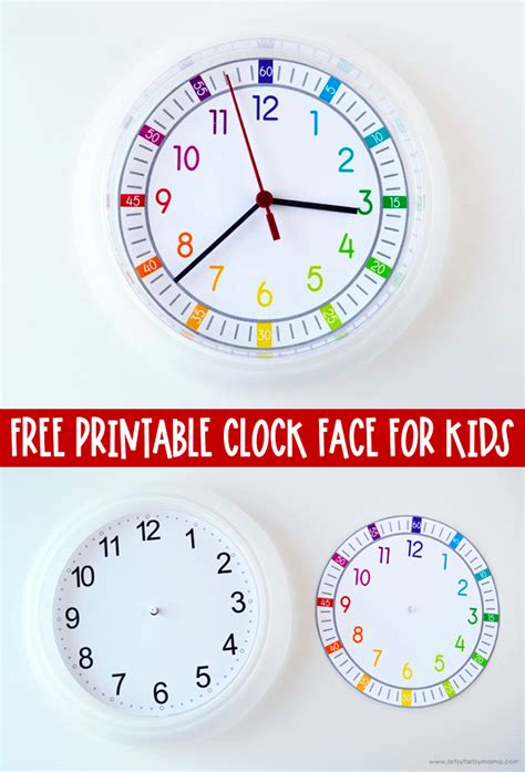 Image result for Clock Faces Learning Time