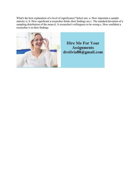 Image result for How to Select Level of Significance