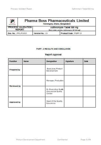 Image result for Validation Report