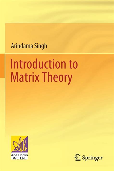 Image result for Matrix Theory Examples