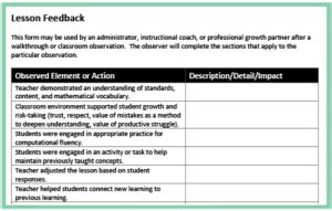 Image result for Lesson Feedback