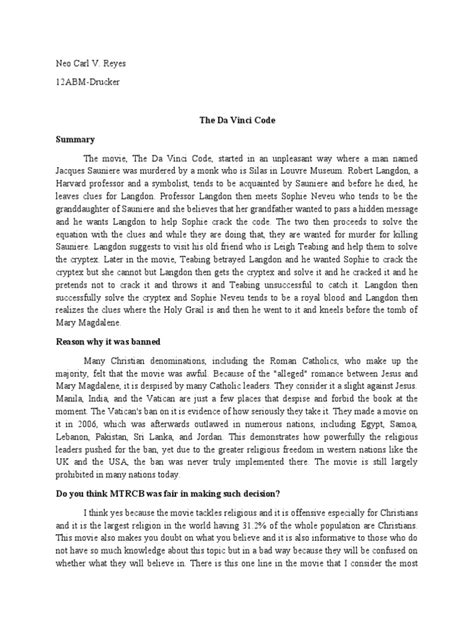 Image result for Da Vinci Code Book PDF