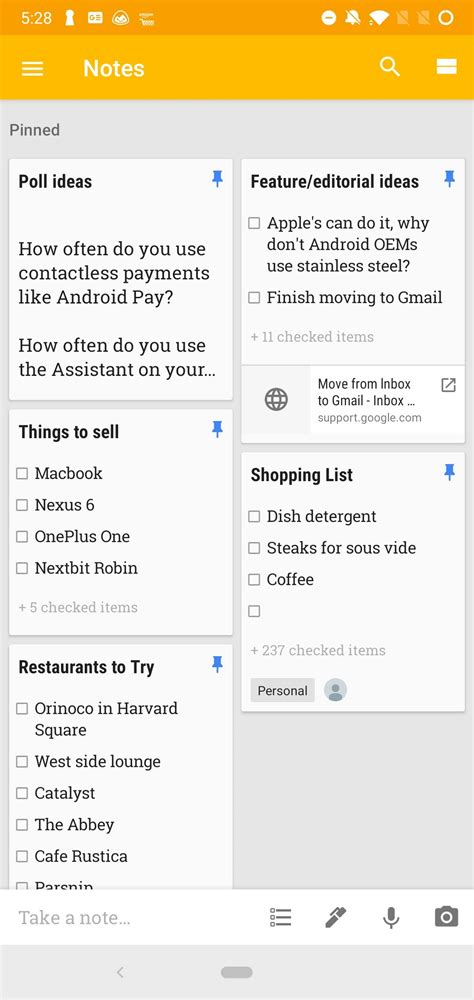 Image result for Keep Notes App