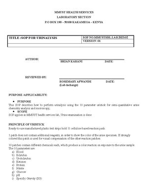 Image result for Du Test Procedure