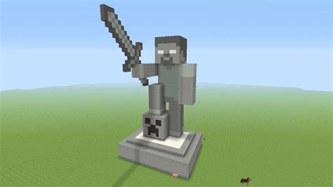 Image result for Minecraft Small Statue Build
