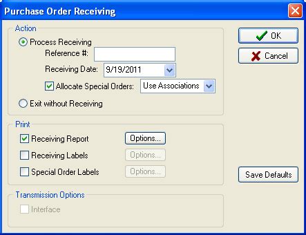 Image result for Receiving Purchase Order
