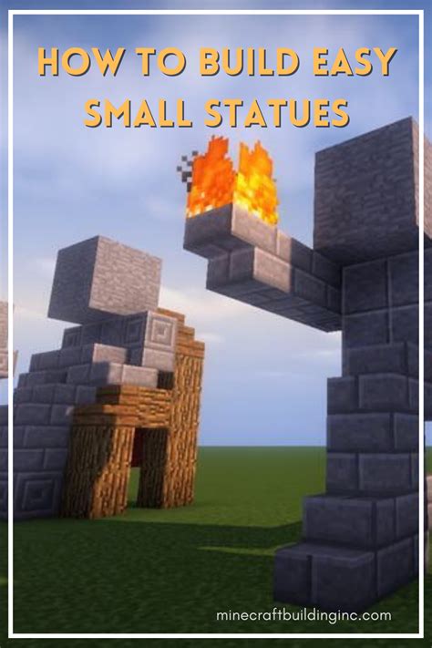 Image result for Minecraft Small Statue Build