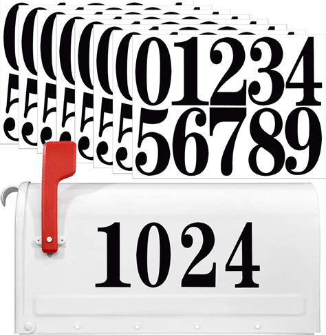 Image result for Numbers for Mailbox