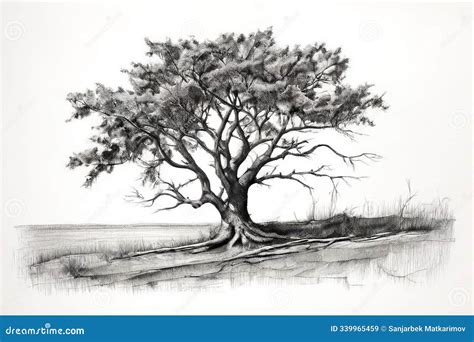 Image result for How to Draw a Tree in Hatching