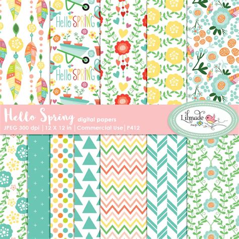 Image result for Spring Print Paper
