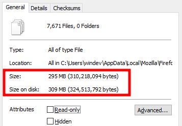 Image result for Browser Cache Files Location
