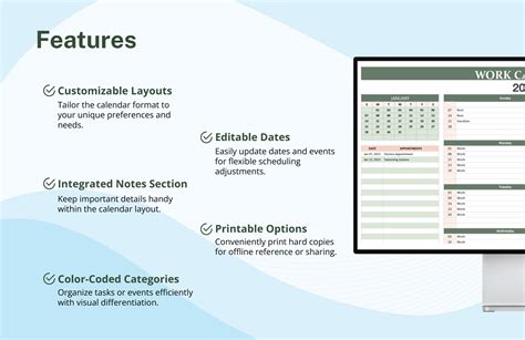 Image result for Editable Excel Calendar Templates for Word