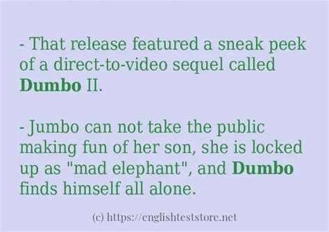 Image result for Dumbo Multilanguage One Line