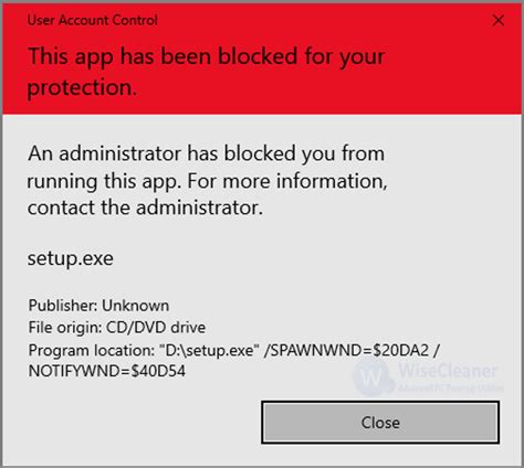 Image result for AppLocker Blocked Message