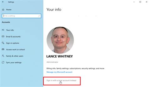 Image result for Windows 10 Pro Set Up Local Account