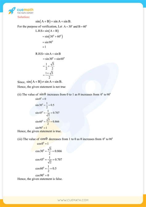 Image result for Trigonometry Class 10 Exercise 8.2