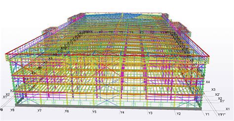 Image result for Steel Structure Building Design Drawing