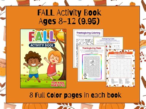 Image result for Fall Activity Book