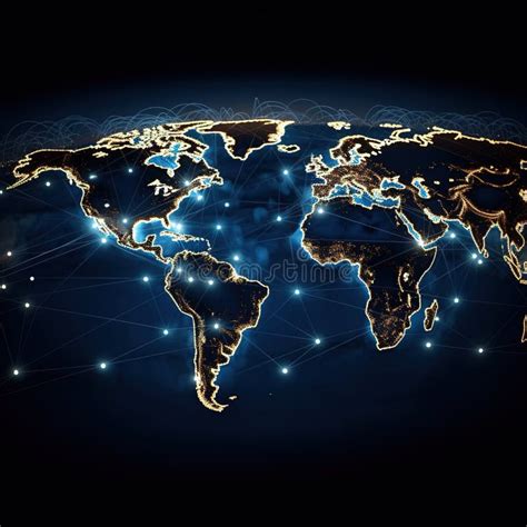 Image result for Global Network Map Background