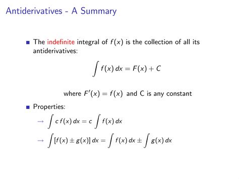 Image result for Antiderivative