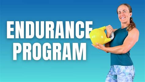Image result for 4 Week Endurance Training Program