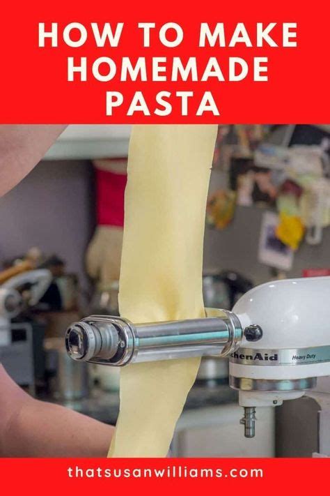 Image result for How to Make Fresh Pasta Using KitchenAid Blender