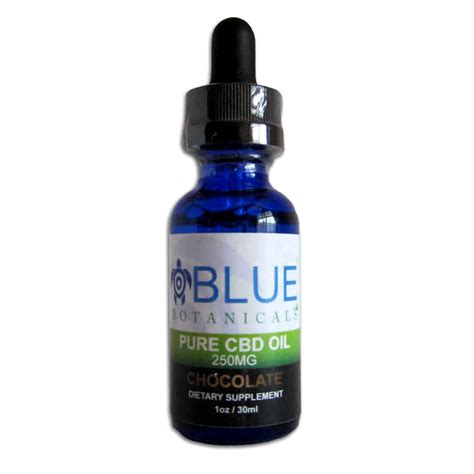 Pure CBD Oil Chocolate - 250mg - Blue Botanicals