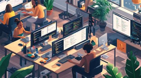 Image result for Coding On Multiple Computer