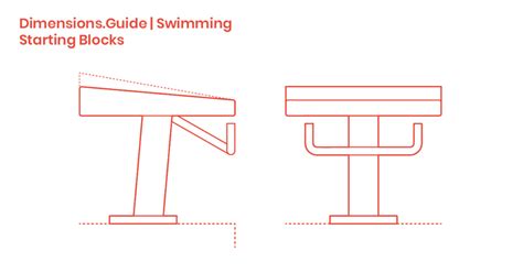 Swimming Starting Blocks Dimensions Guide