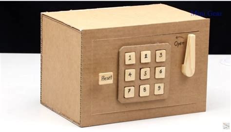 Image result for Safe Box Cardboard