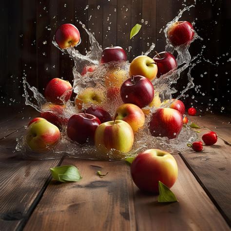 Image result for One Dynamic Falling Apple Picture