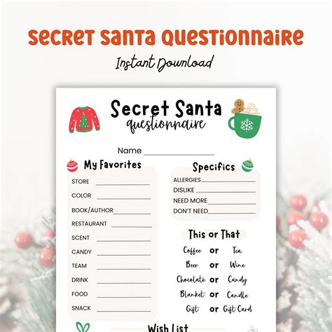 Image result for Work Secret Santa Questions