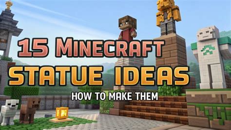 Image result for Building Ideas Minecraft Statue