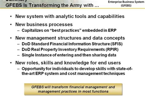 Image result for GFEBS Work Process