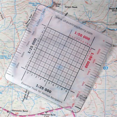 6 & 8 Figure Grid Reference Tool Map Romer Scale - Reference Cards ...