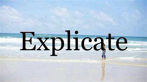 Image result for Explicated Meaning