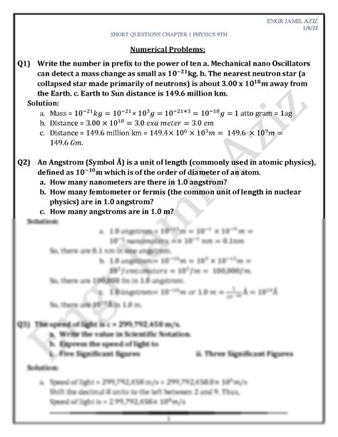Image result for Class 9th First Chapter Physics and Numerical