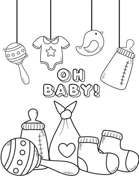 Image result for Baby First Coloring Pages