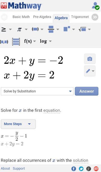 Image result for Mathway View Steps Free