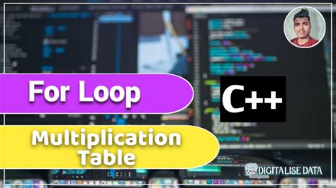 Image result for Multiplication Table Using Loop in C
