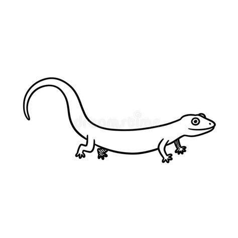 Image result for Simple Lizard Man Line Drawing
