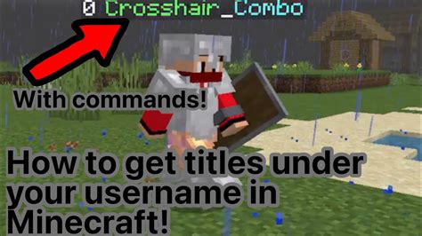 Image result for How to Use Title Command Minecraft 1.16
