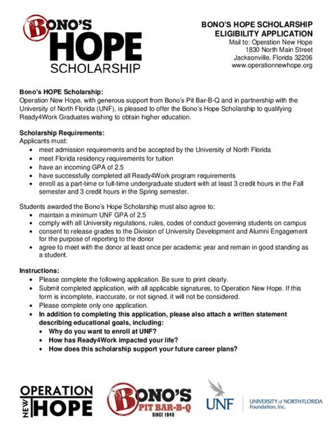 Image result for HOPE Scholarship Application Process